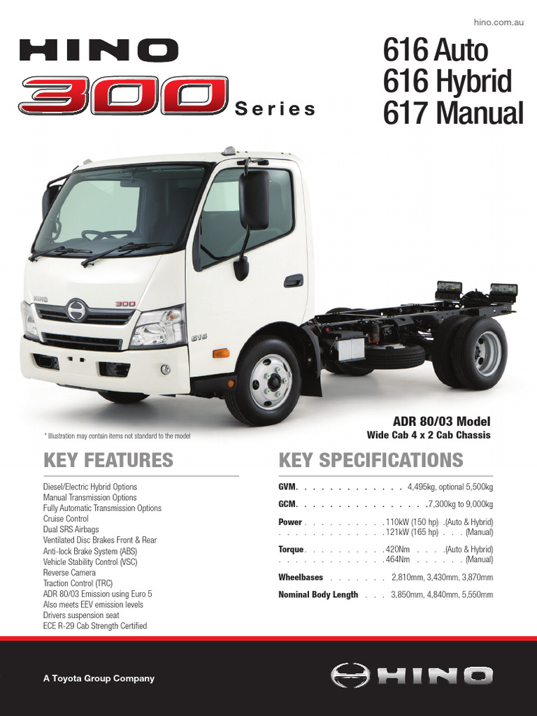 Hino 300-616-4x2-En (99e) | PDF