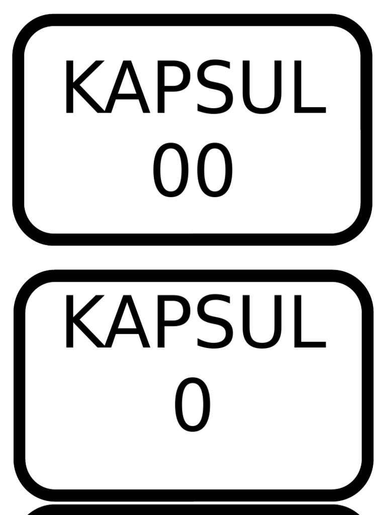 KAPSUL | PDF