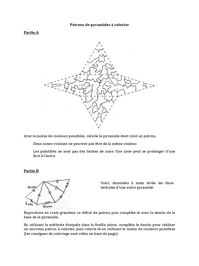 Patrons Pyramides Jeux 6 | PDF