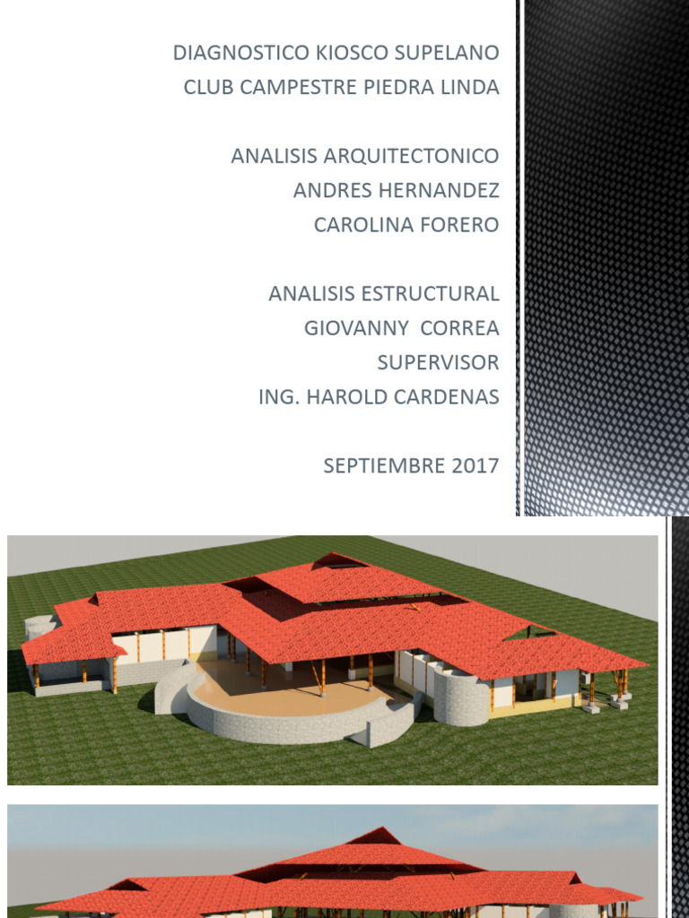 Informe Final Patologico y Arquitectonico Kiosko Supelano - Impresion ...