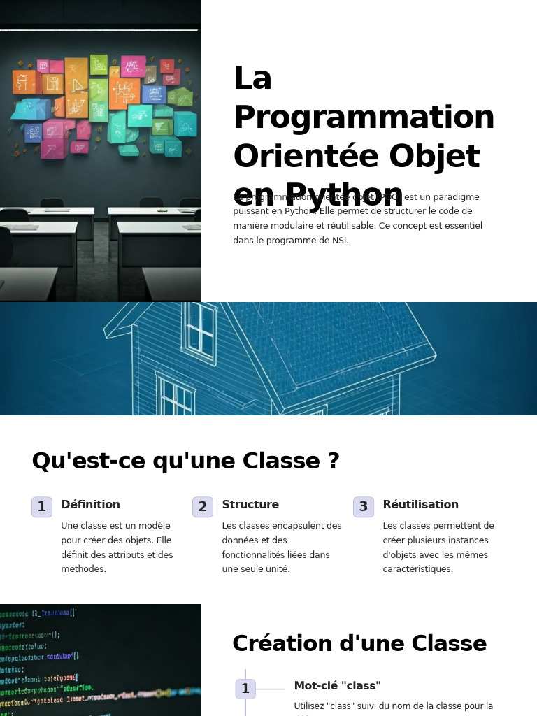 La Programmation Orientee Objet en Python | PDF