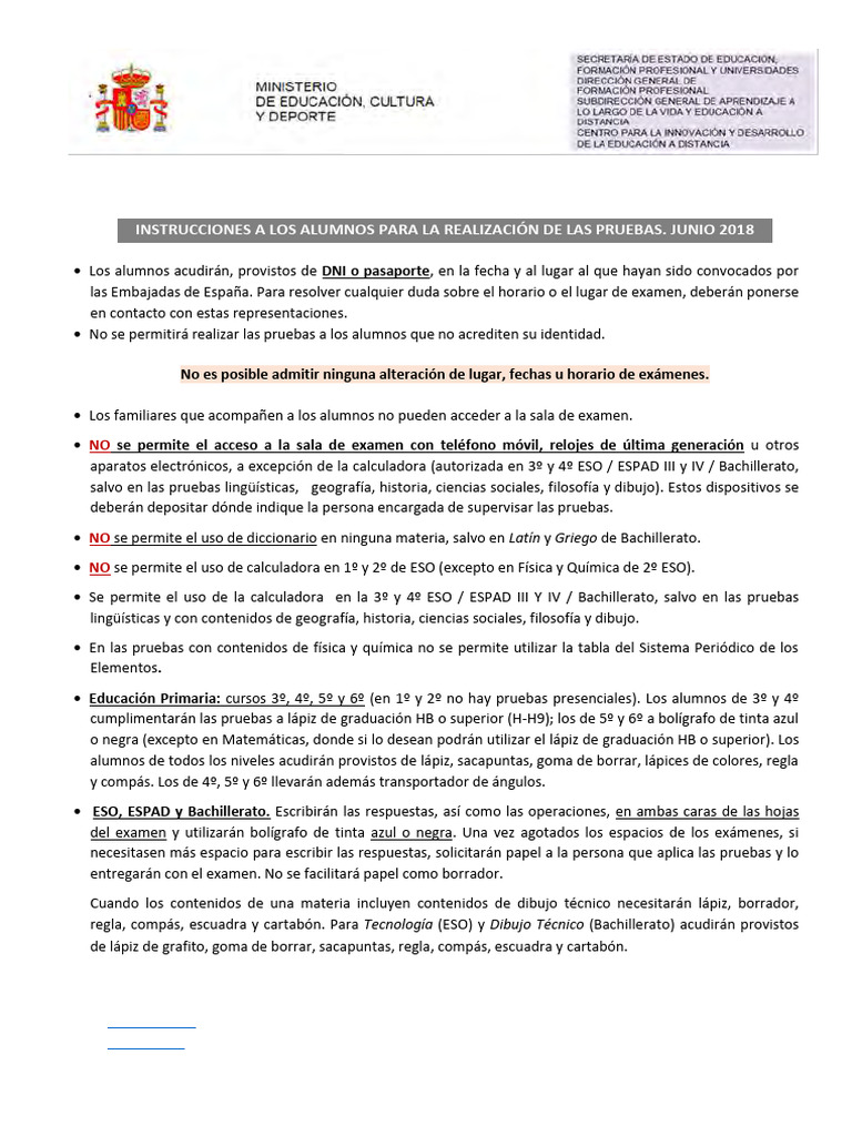 Instruc Alum Emb Junio18 | PDF