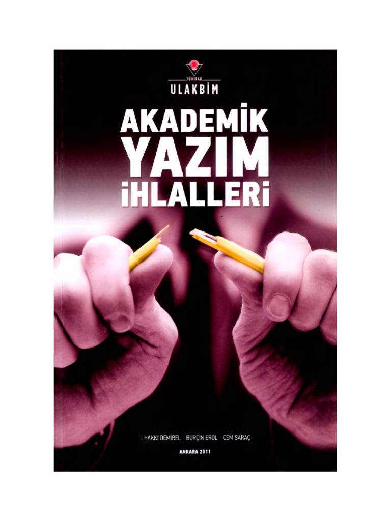 Akademik Yazım İhlalleri | PDF