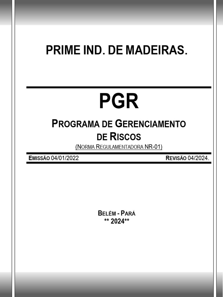 PGR Prime 2024 - Vigente | PDF
