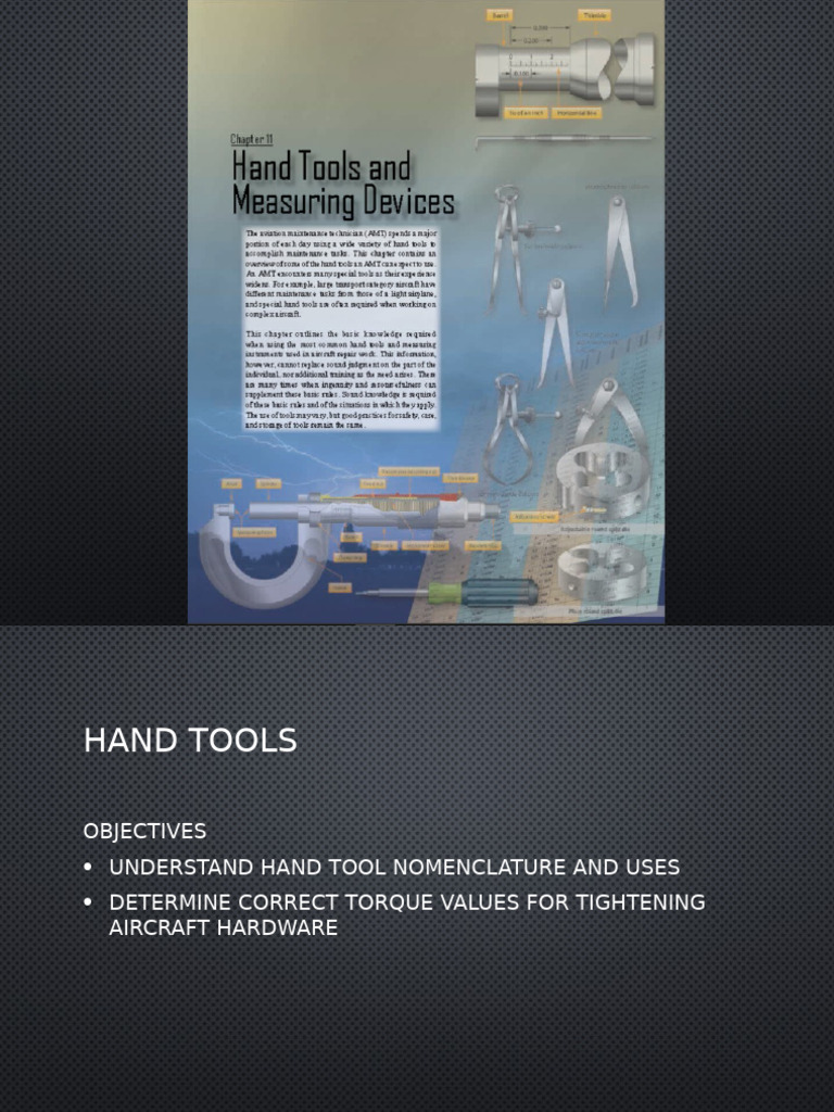 AMT 105 Handtools | PDF