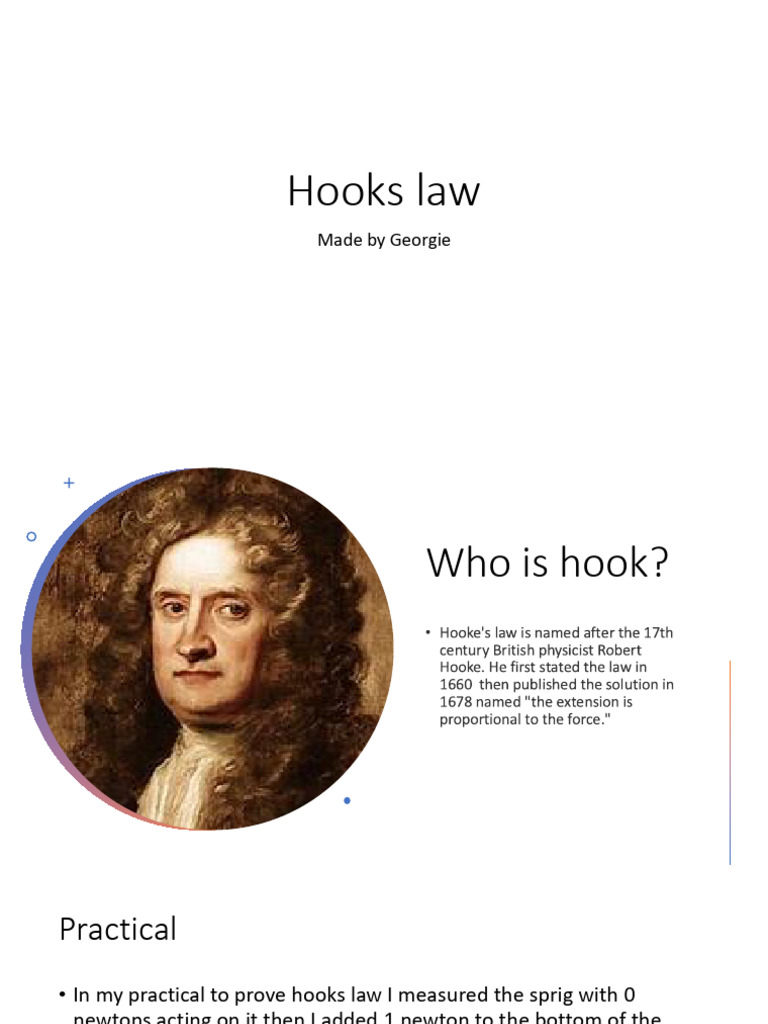 Hooks Law | PDF