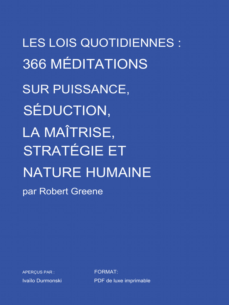 The Daily Laws | PDF