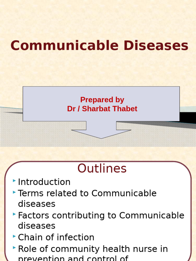 Communicable Diseases | PDF