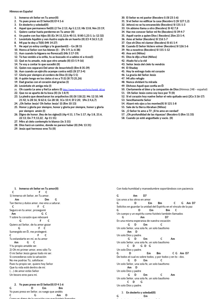 Himnos Español | PDF