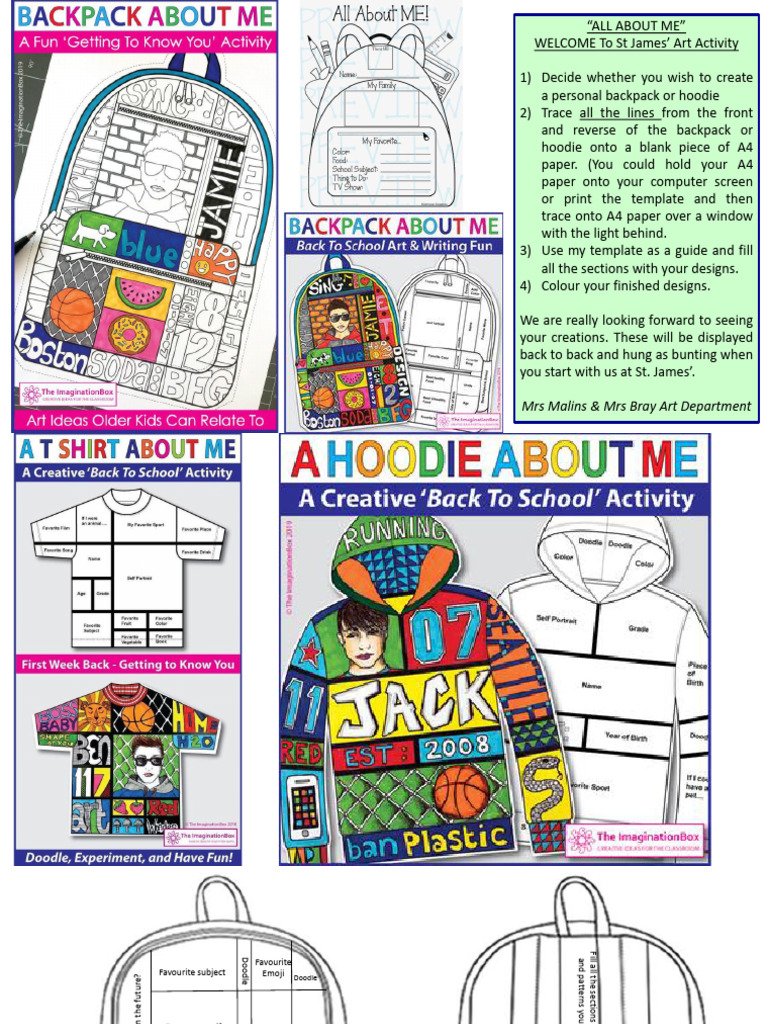 Art Y6 Transition Task | PDF