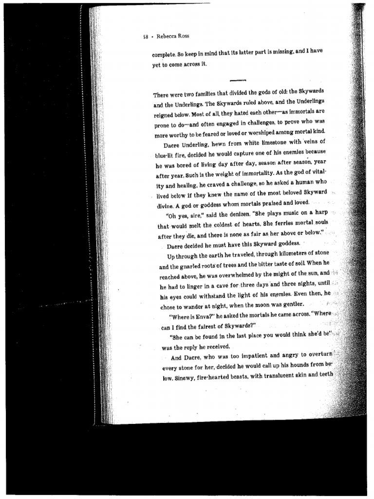 Divine Rivals Excerpts | PDF