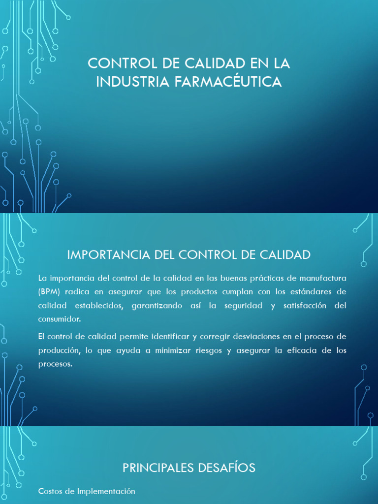 Control de Calidad en BPM | PDF | Calidad (comercial) | Negocios