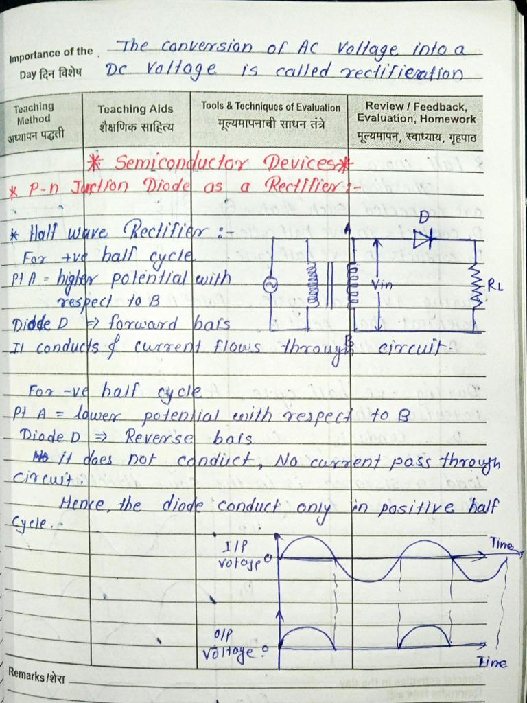 Semiconductor Devices Notes | PDF
