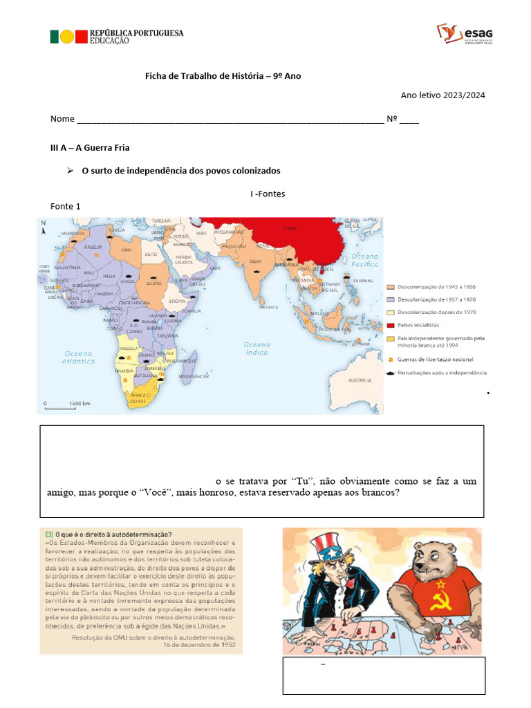 FT descolonização | PDF