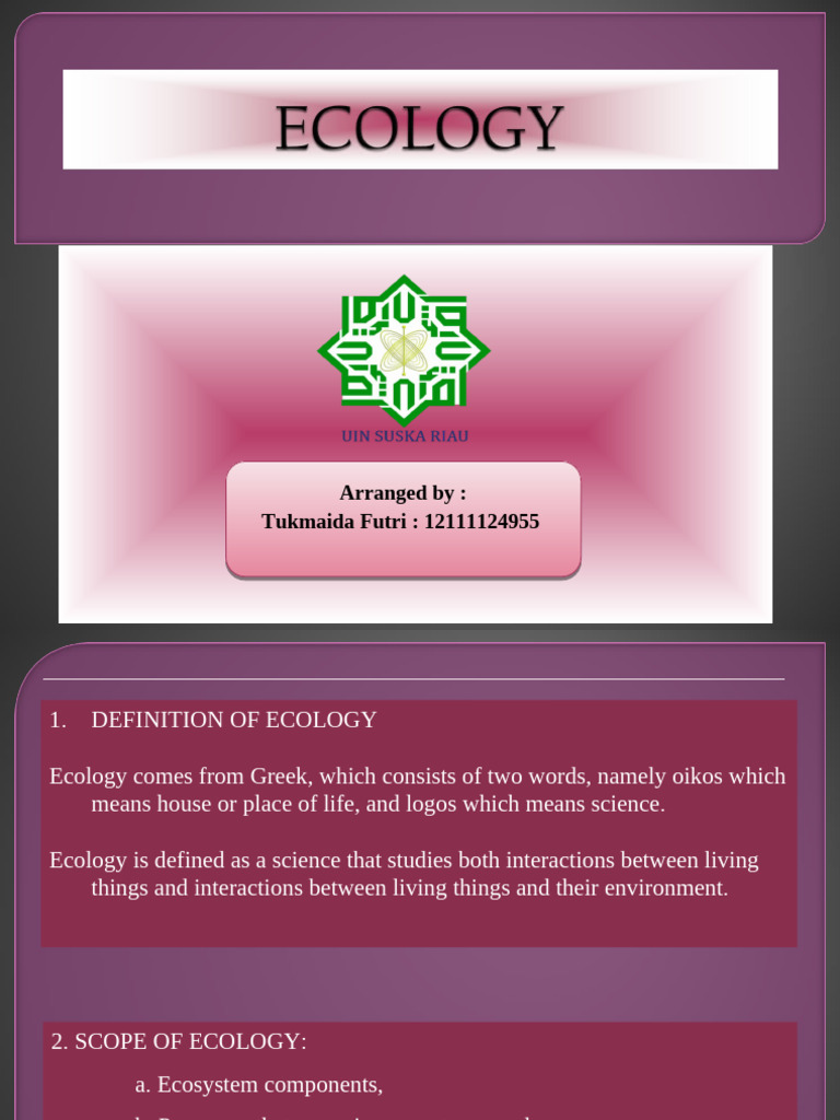 Teaching Science Ecology | PDF