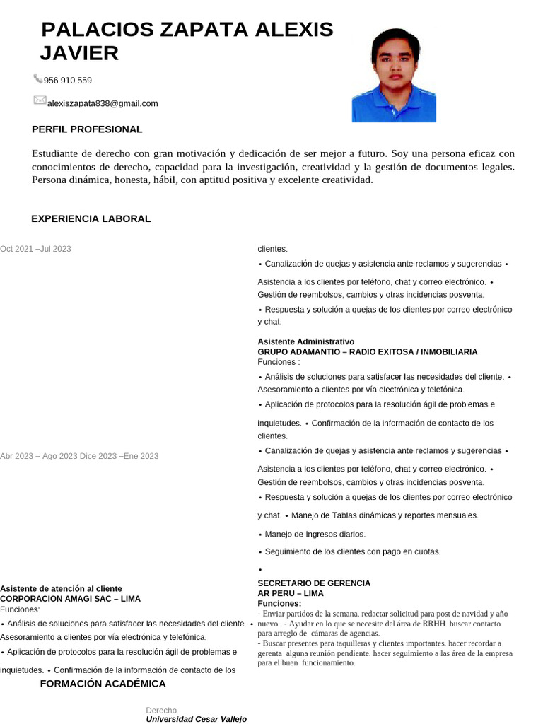 EXAMEN DE PRIMERA UNIDAD CV_ (1) | PDF