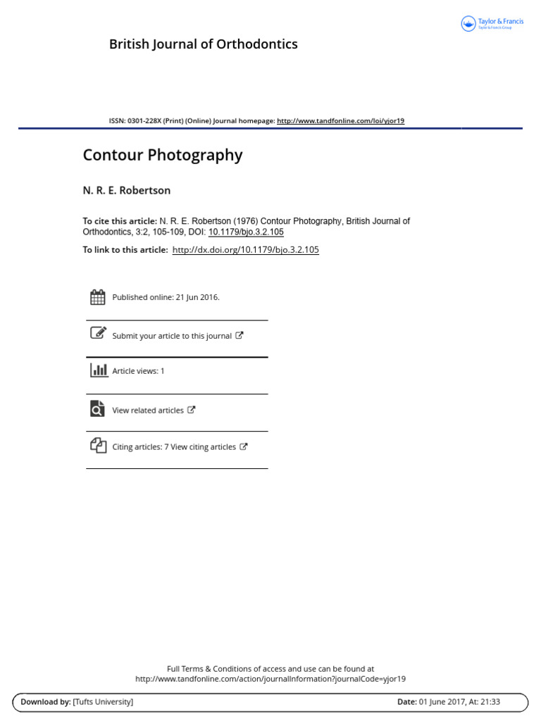 Robertson 1976 | PDF