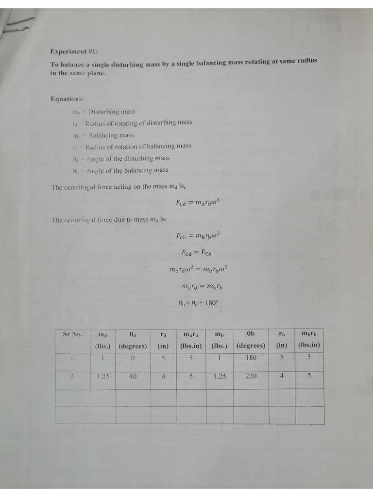 MoM-lab Manuel | PDF