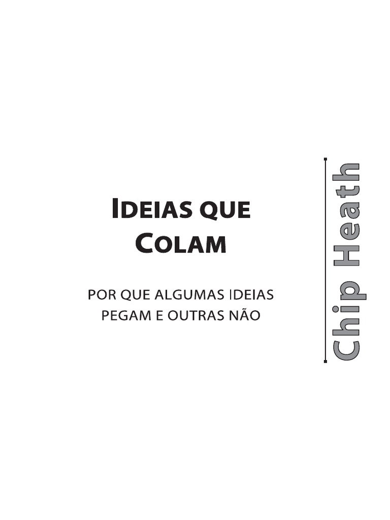 Ideias Que Colam | PDF