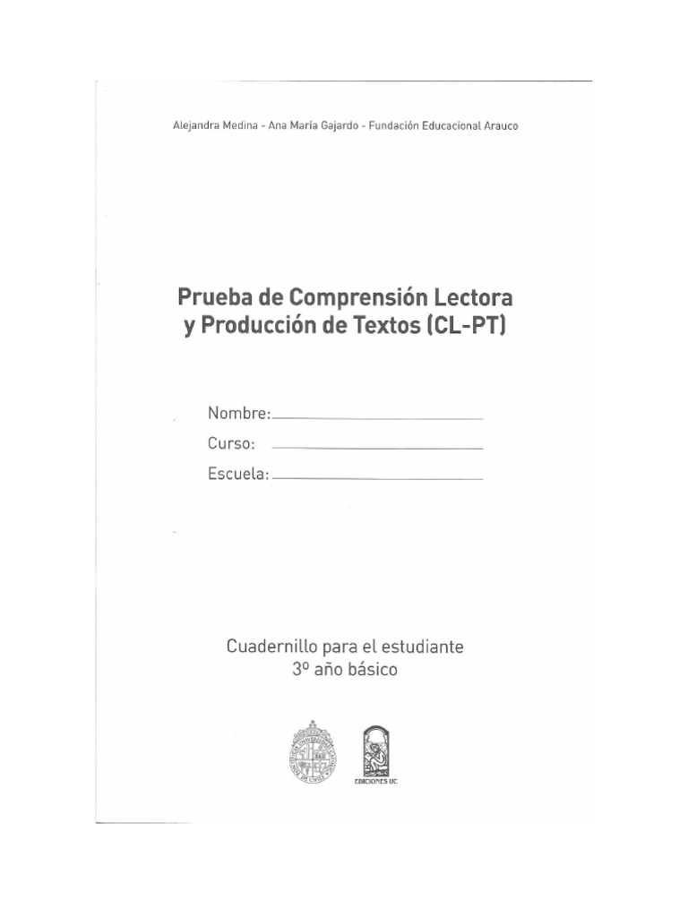 CLPT 3° Basico | PDF