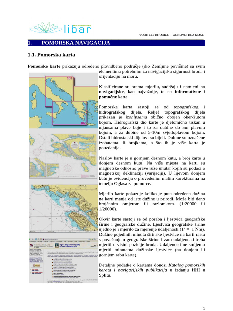 Voditelj Brodice - Osnove (Skripta) - Nova Verzija | PDF