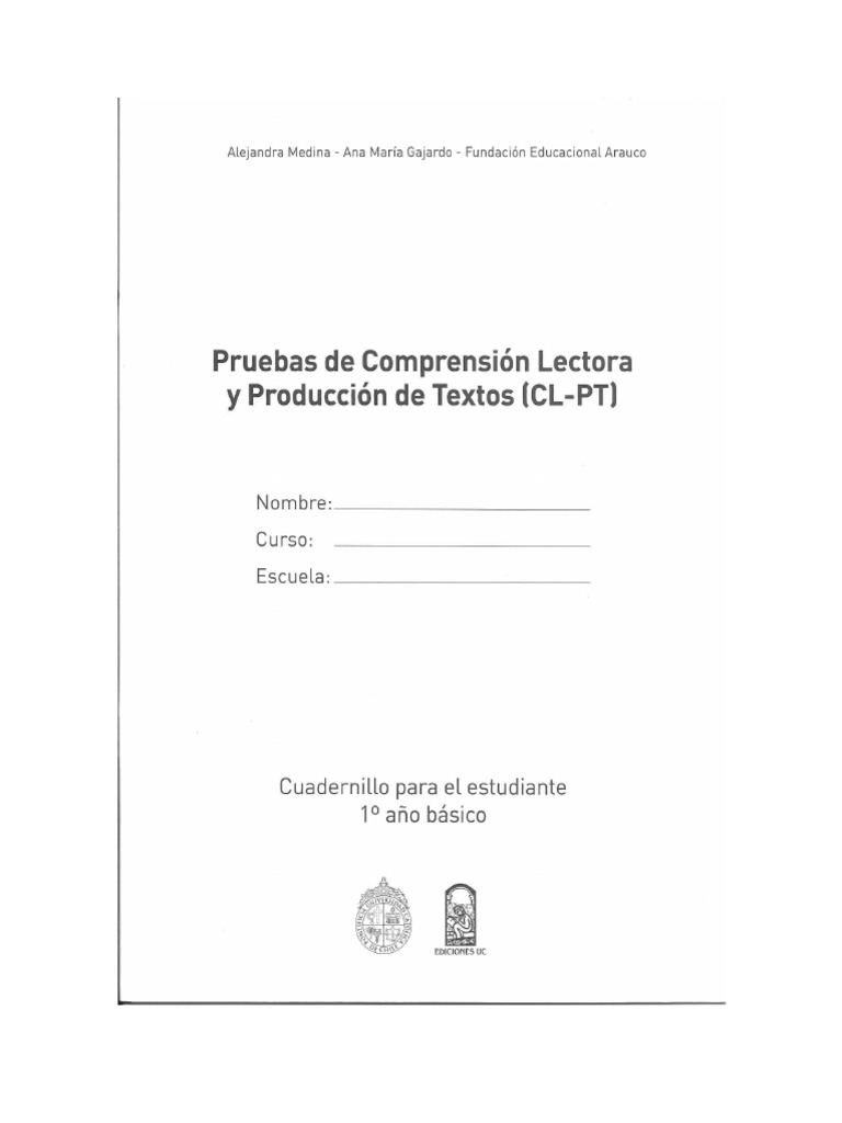 EVALEC 1° Basico | PDF