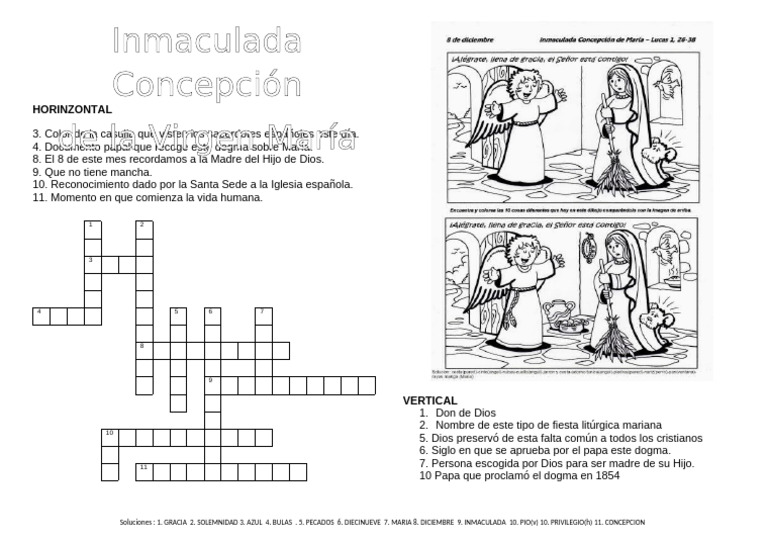 FICHA DE LA INMACULADA | PDF