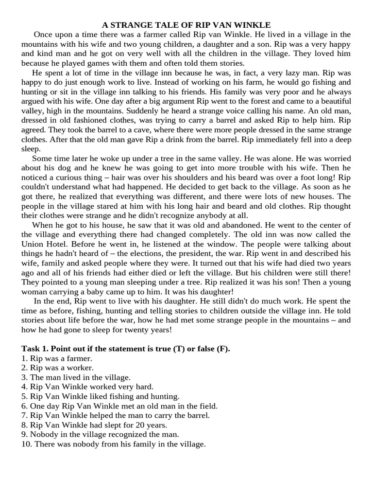 11th Form Reading I Term | PDF