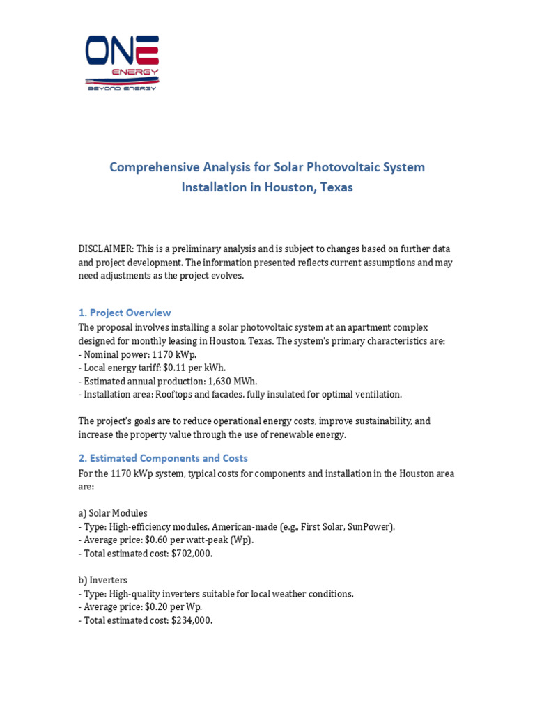 Comprehensive Consolidated Analysis With Appreciation | PDF