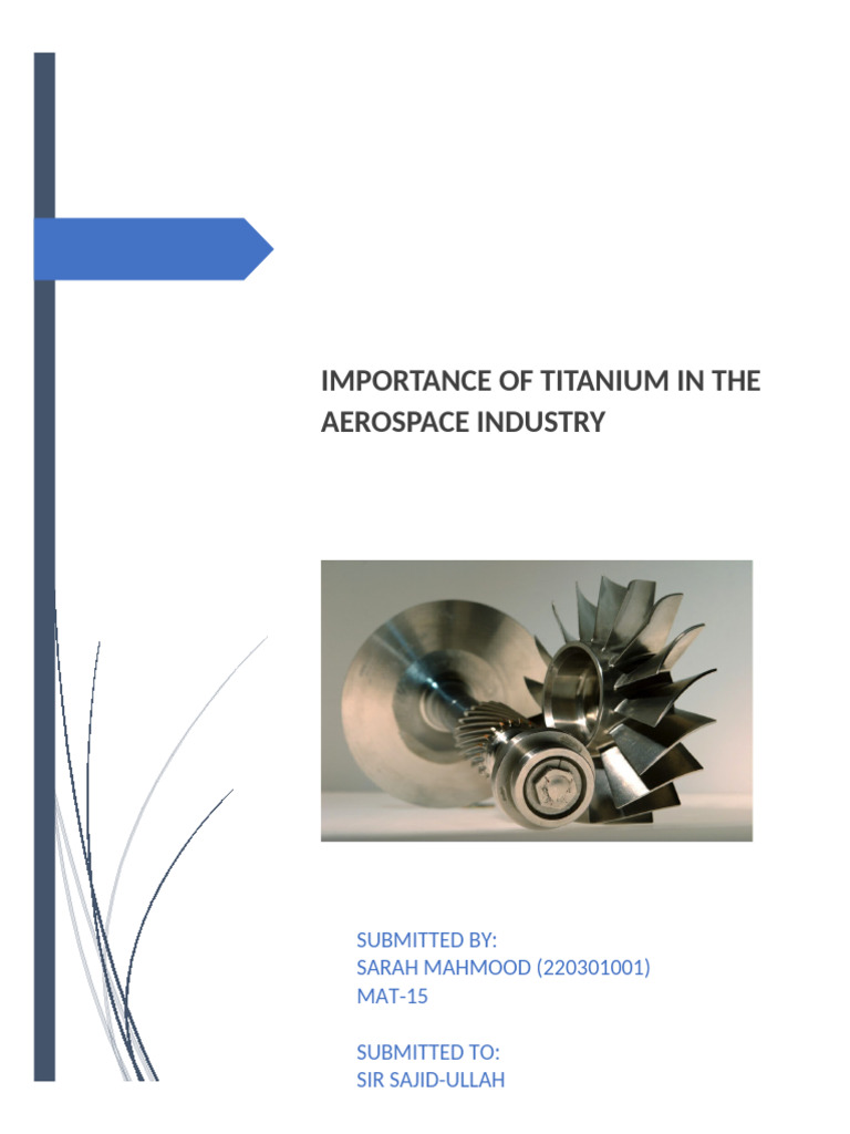 Aerospace Assignment | PDF