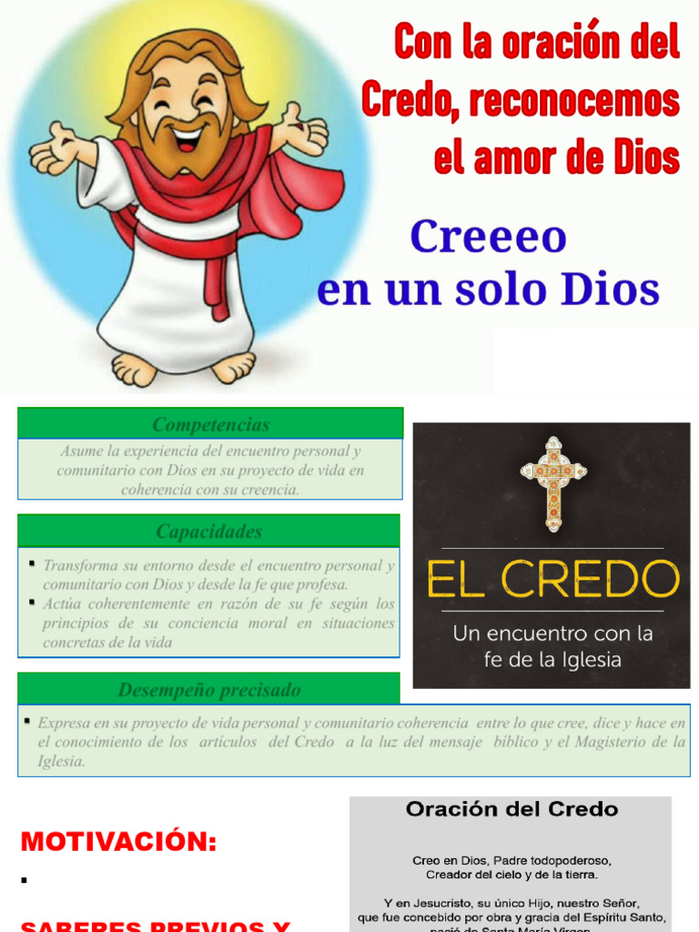 Sesion 4 - El Credo | PDF