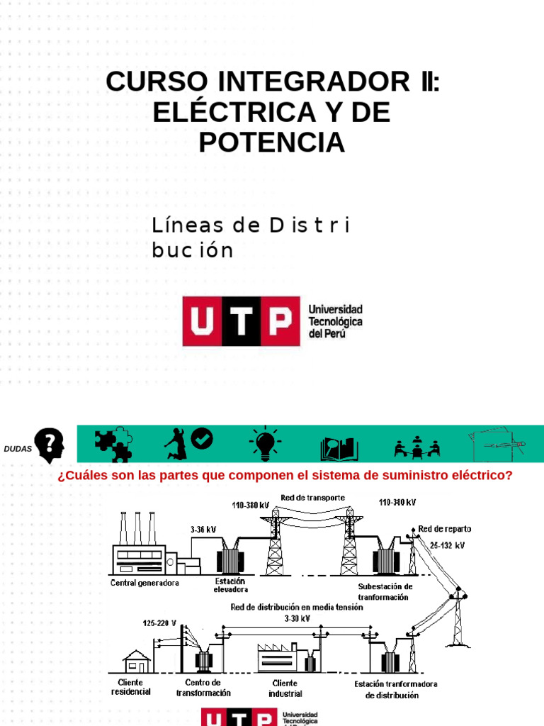 Líneas de Distribución Eléctrica | PDF | Red eléctrica | Distribución ...