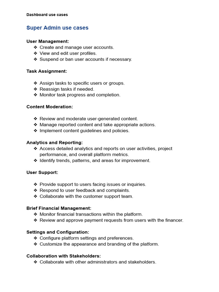 Super_Admin_use_cases | PDF