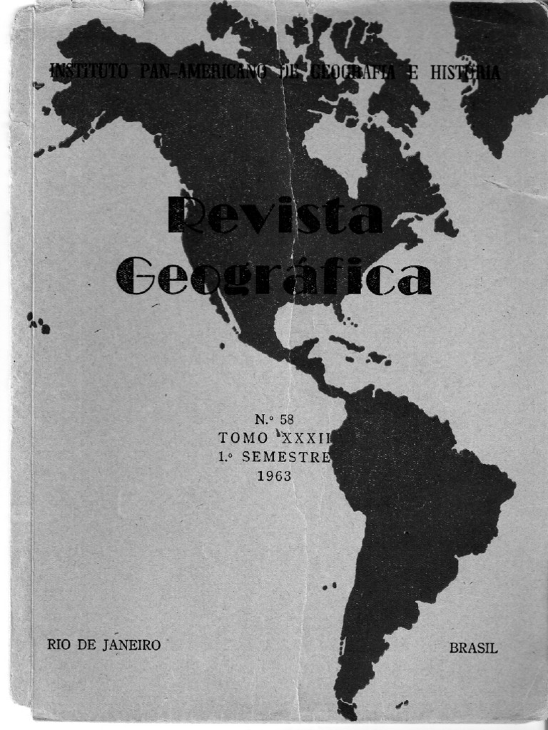 Revista Geogrfica 58 - tomo XXXII - 1963 | PDF