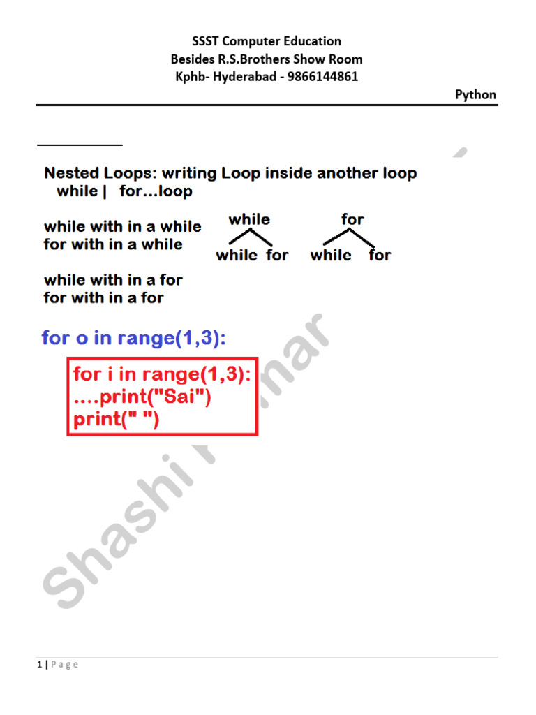 12nestedloops Pdf 4210