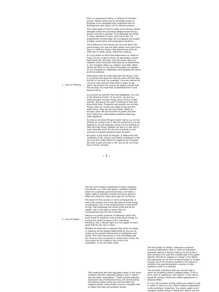 Working With The Law - 11 Truth Principles For Successful Living by ...