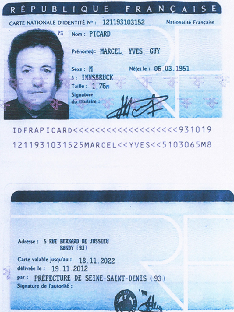 492036592 Carte d Identite Recto Verso Copie | PDF