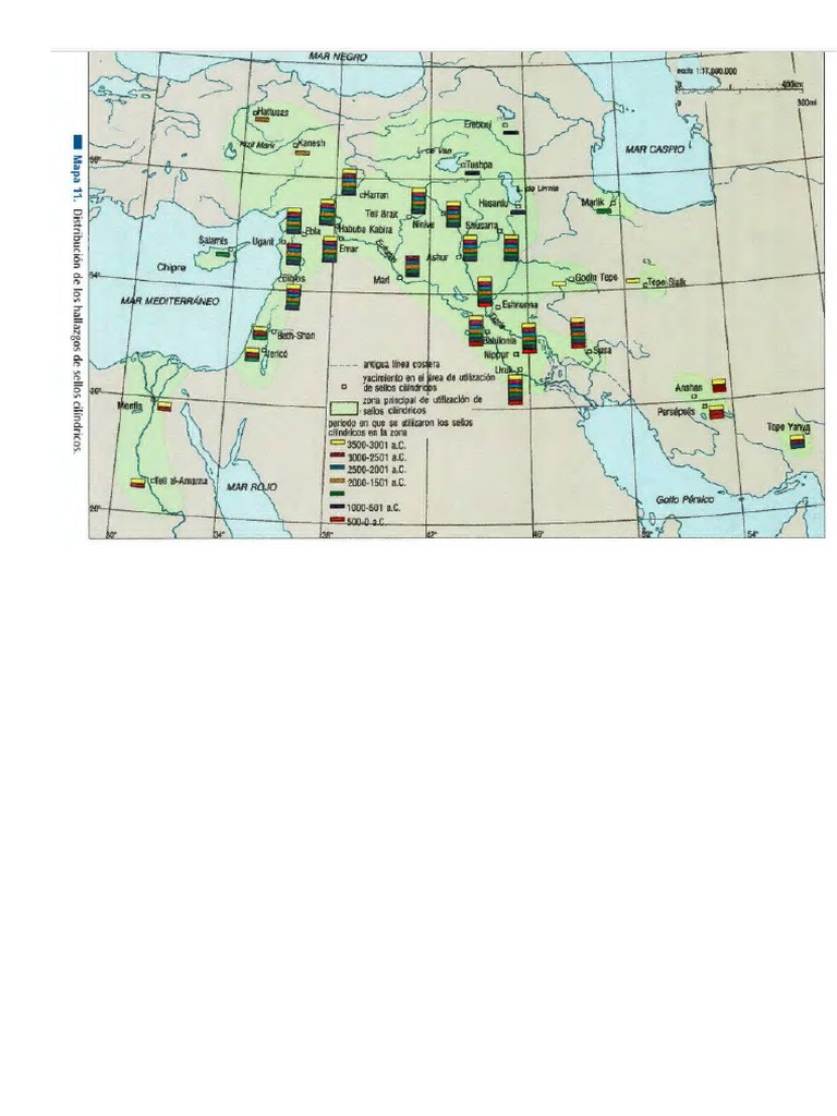 mapa lenguas proximo oriente antiguo | PDF