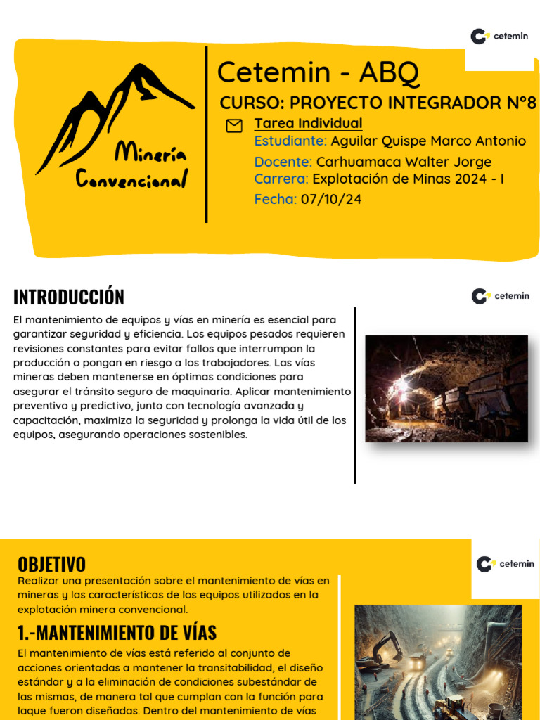 Tarea Individual Proyecto Integrador N°8 em - 2024 - I | PDF