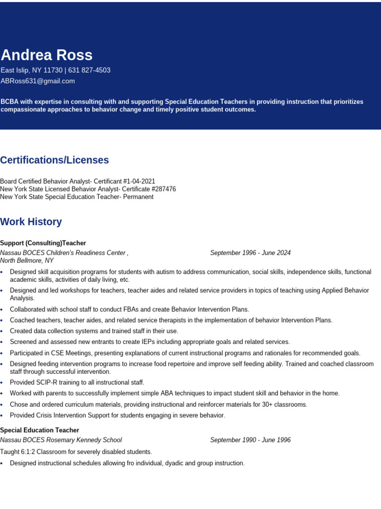 Andrea_Ross_Resume | PDF