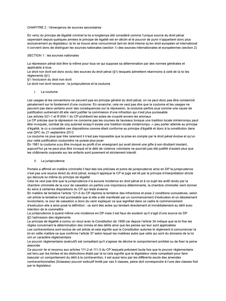 CHAPITRE 2 - L'émergence de Sources Secondaires | PDF