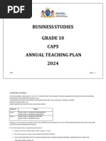 GRADE 10 Business Studies SBA Presentation Term 2 | PDF | Employment ...