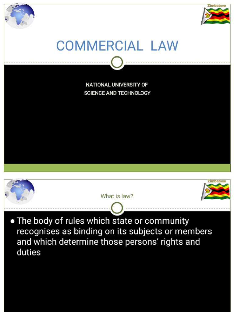 Commercial Law Notes (Autosaved) | PDF