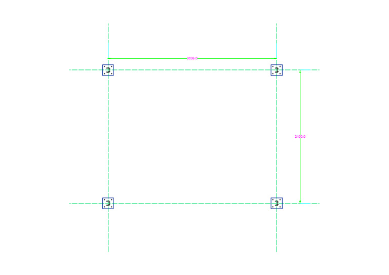 4x2 Table at 20 Degree Foundation Detail | PDF