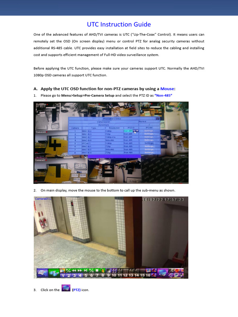 UTC Instruction Guide - NB | PDF