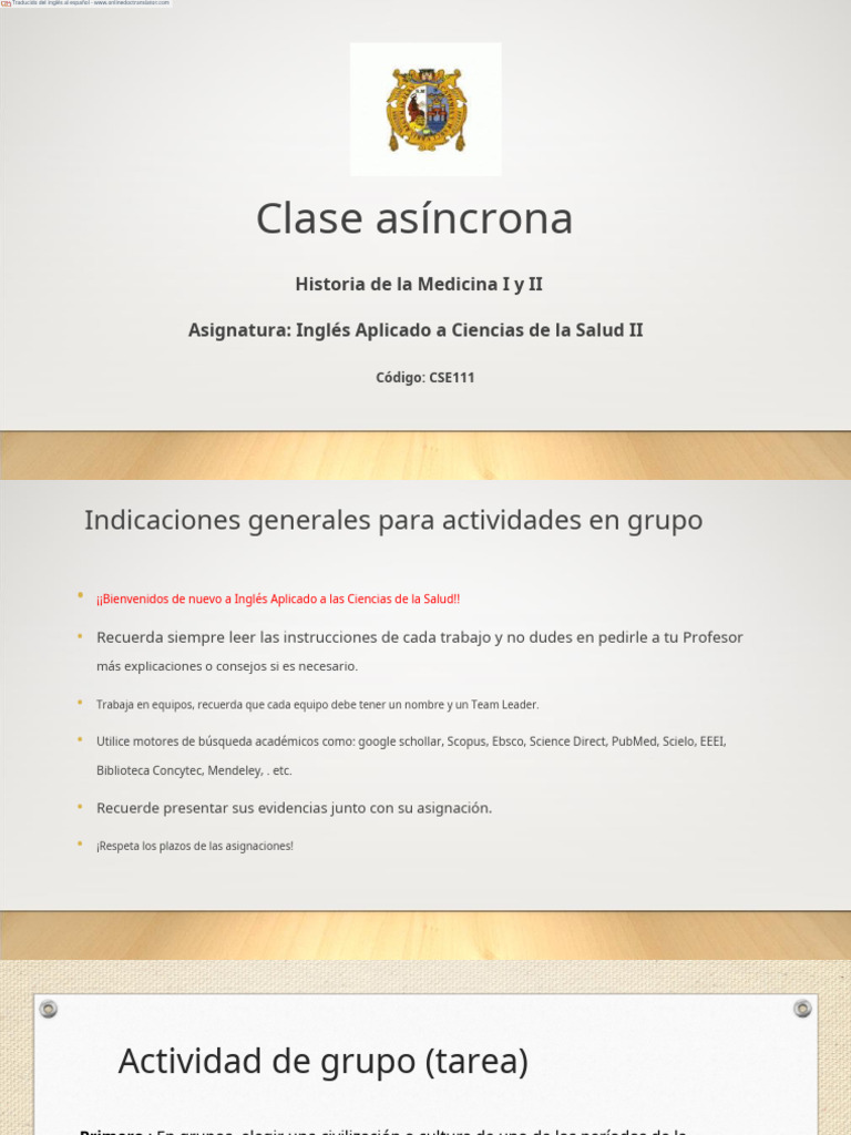 SM 1 y 2 - Asincrónico - En.es | PDF