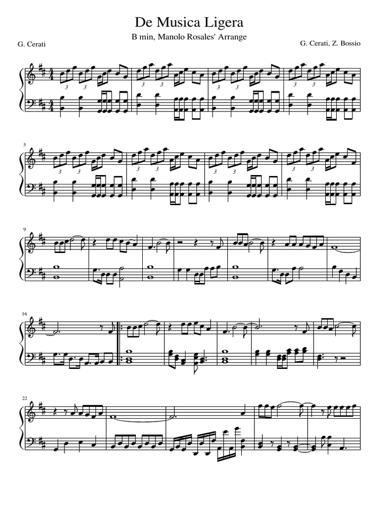 De Musica Ligera | PDF