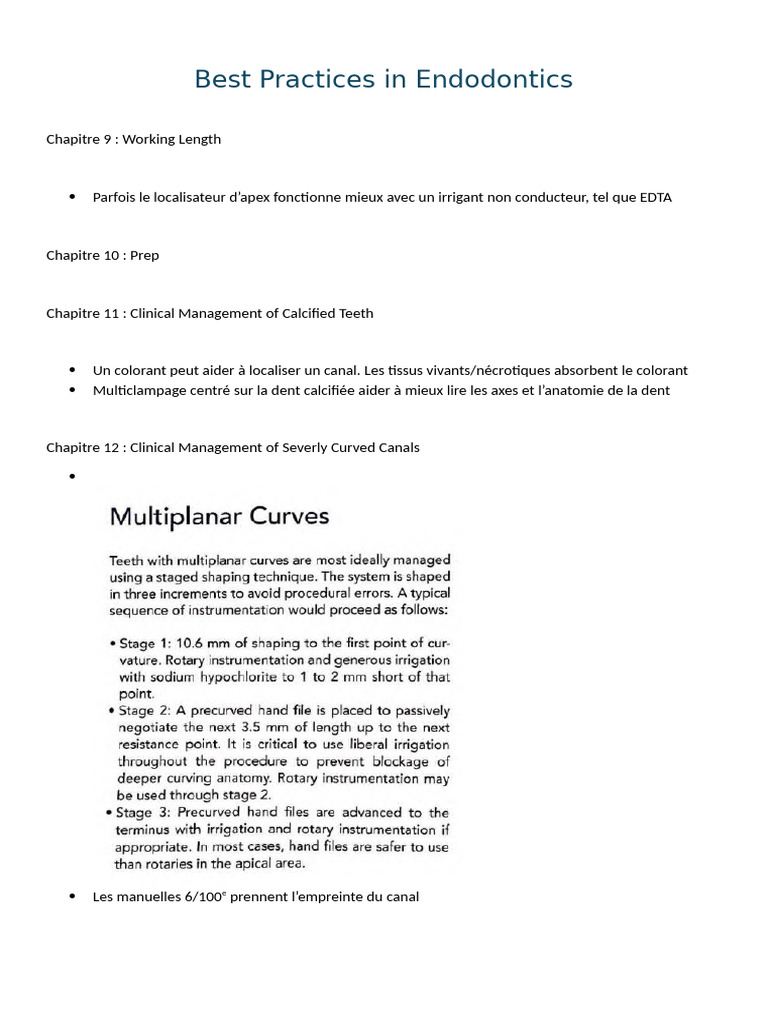 Best Practices in Endodontics | PDF