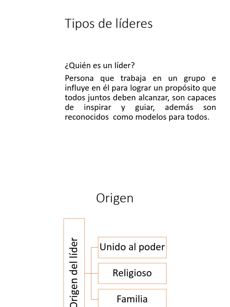Tipos Lideres | PDF
