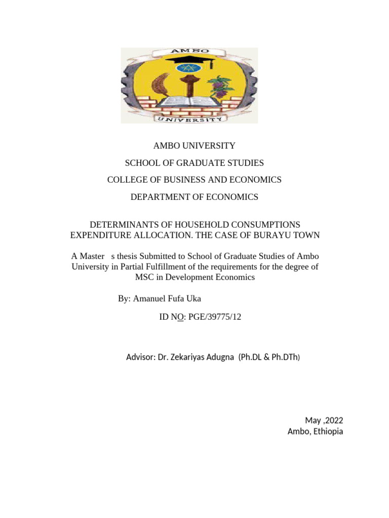 Paper For Publication (Mr. Amanuel Fufa and Dr. Zekariyas Adugna) | PDF